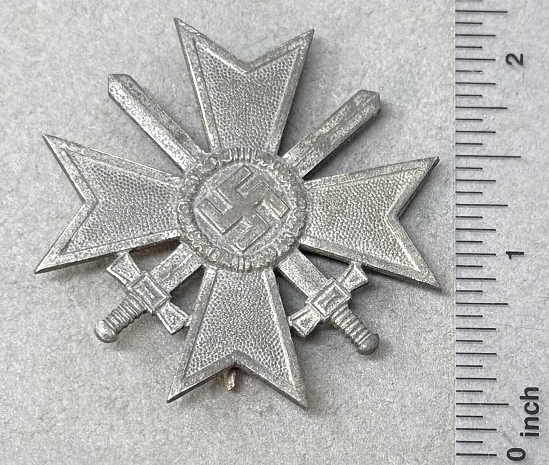 Original WWII German War Merit Cross 1st Class w/ Swords COA