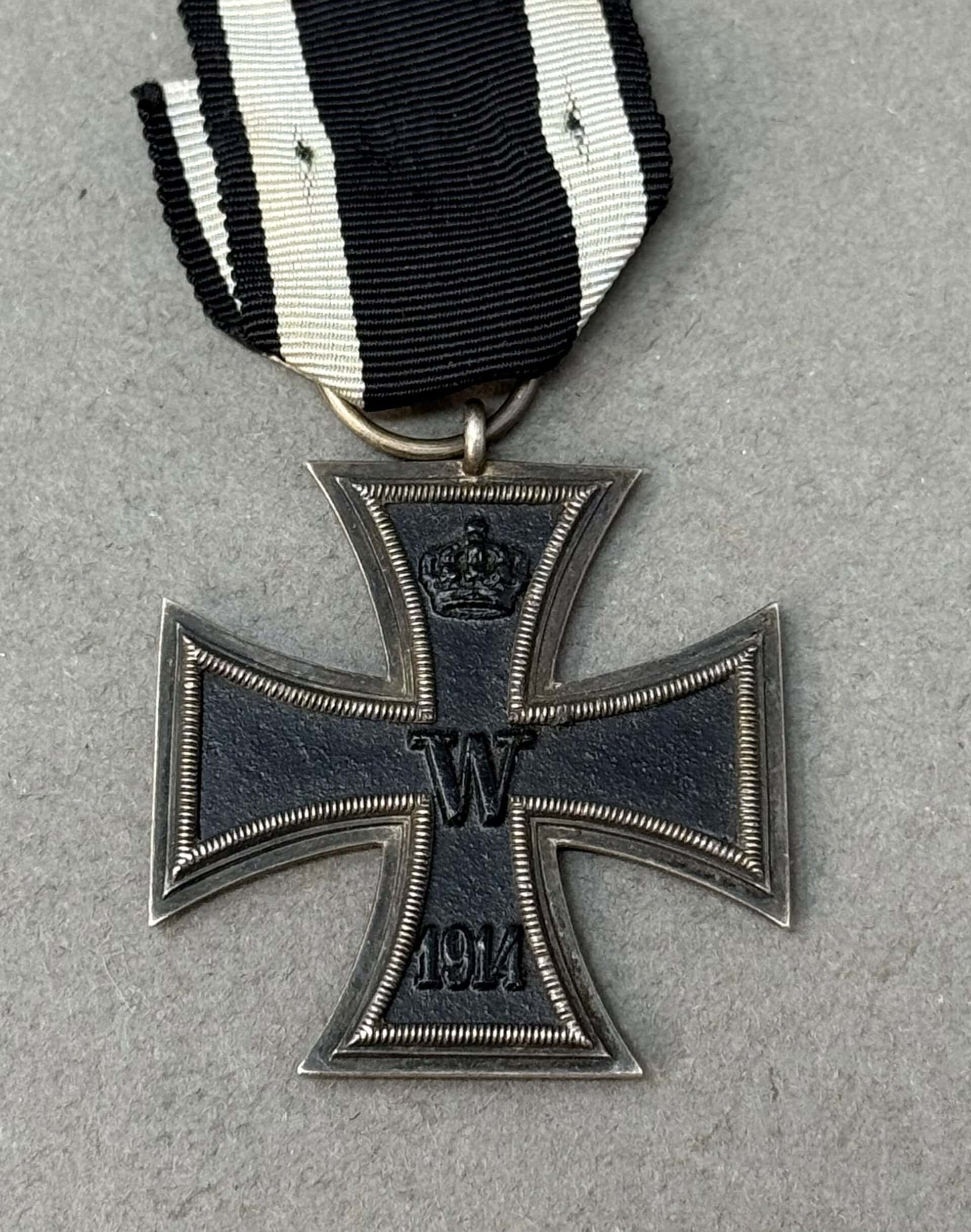 Authentic WWII German 1939 Iron Cross 2nd Class COA