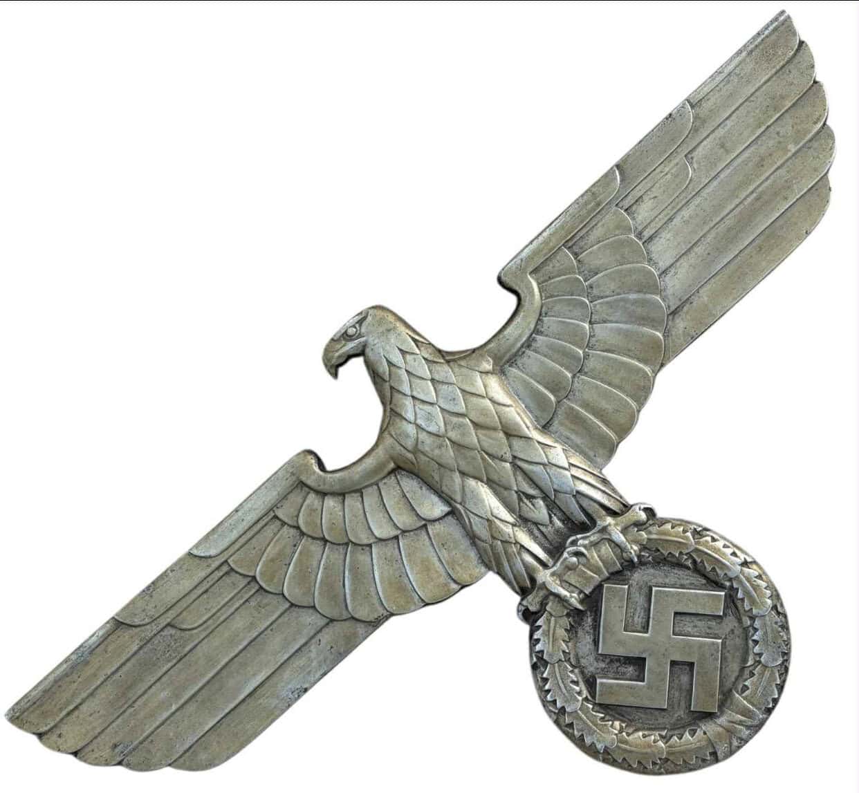 Discover Rare WWII German Rail Eagle With Reichsbahn Plaque