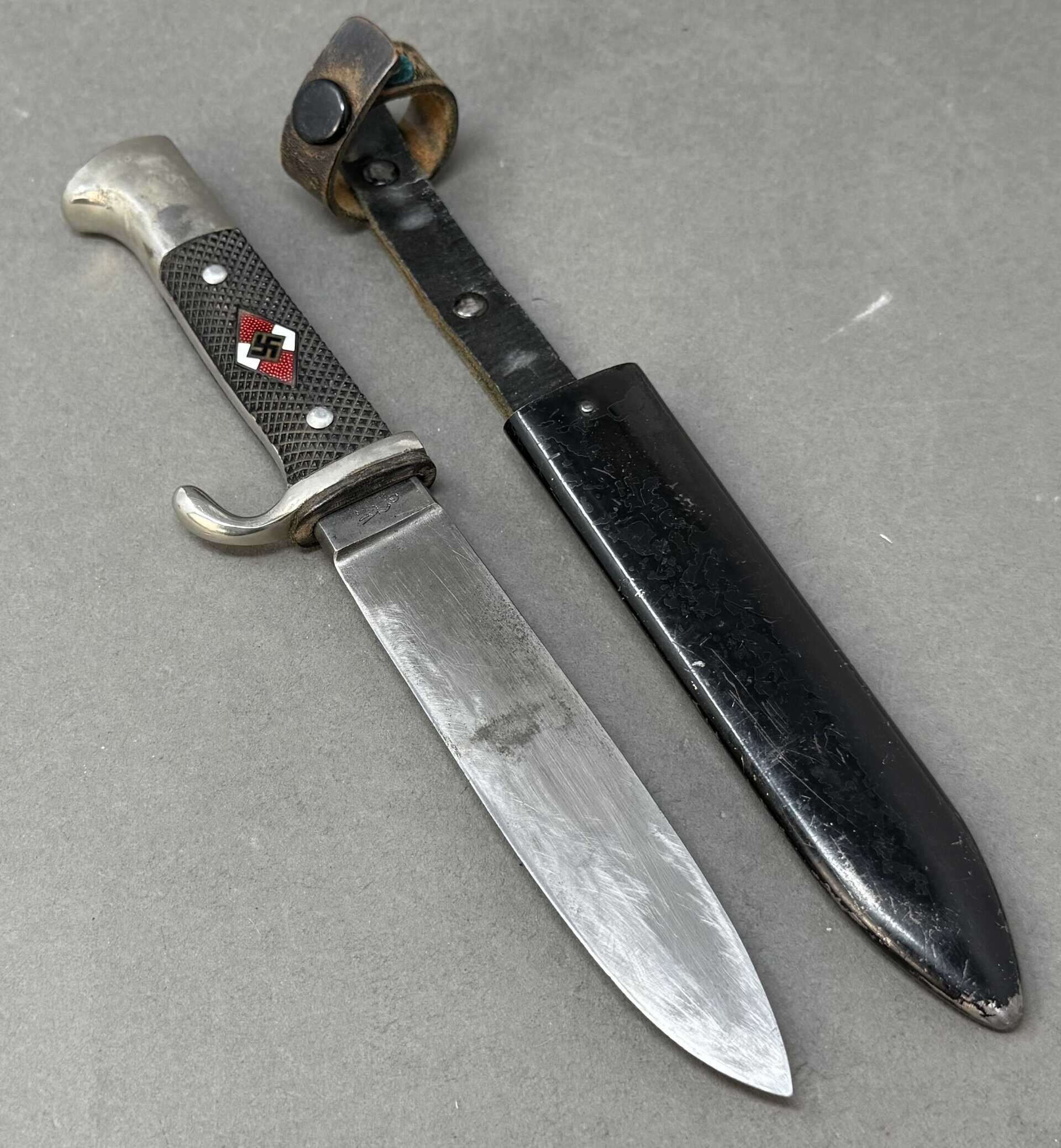 Rare WWII Hitler Youth Knife: A Veteran's Unique Relic