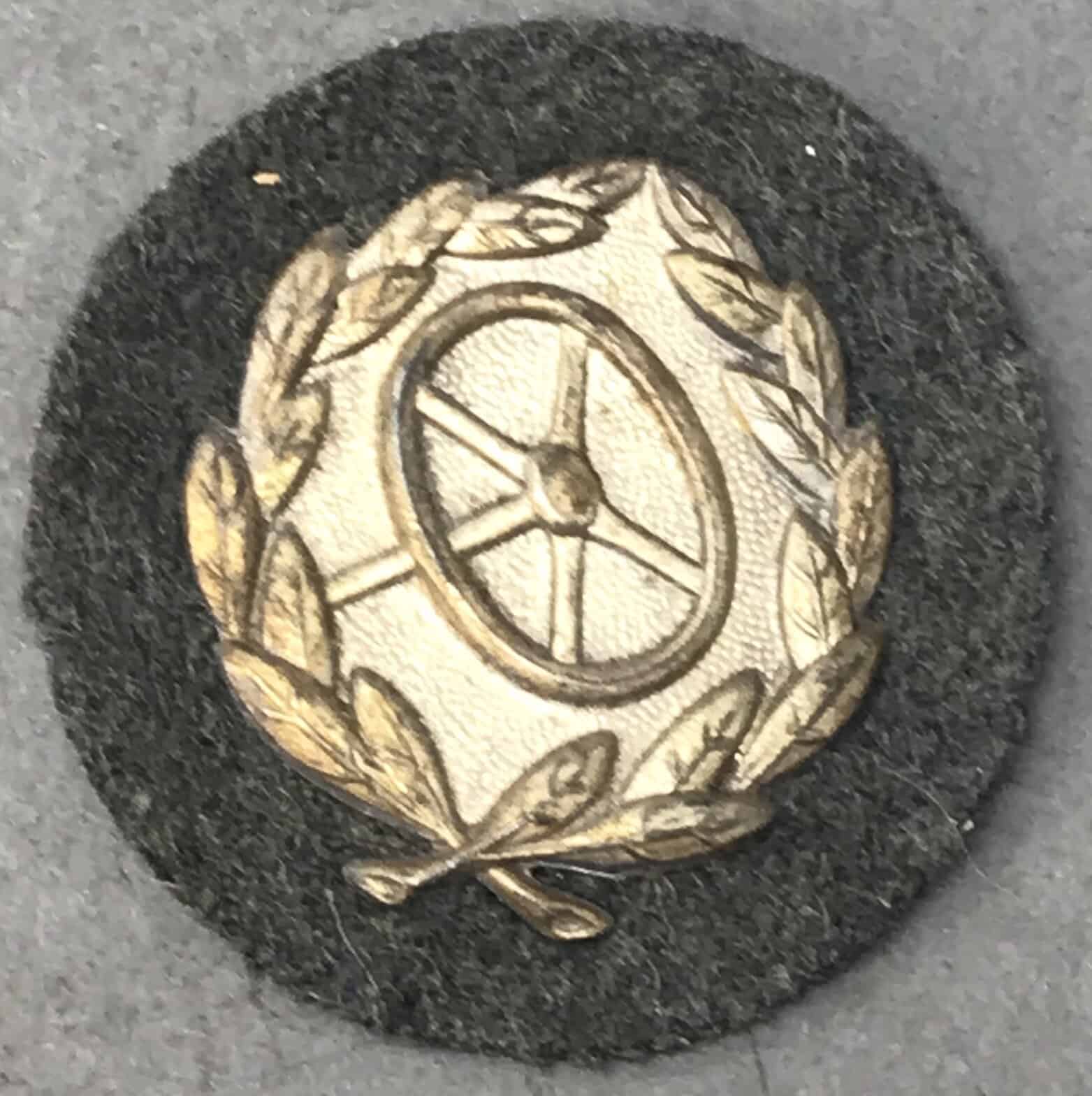Authentic WWII German Driver’s Badge Bronze - $69