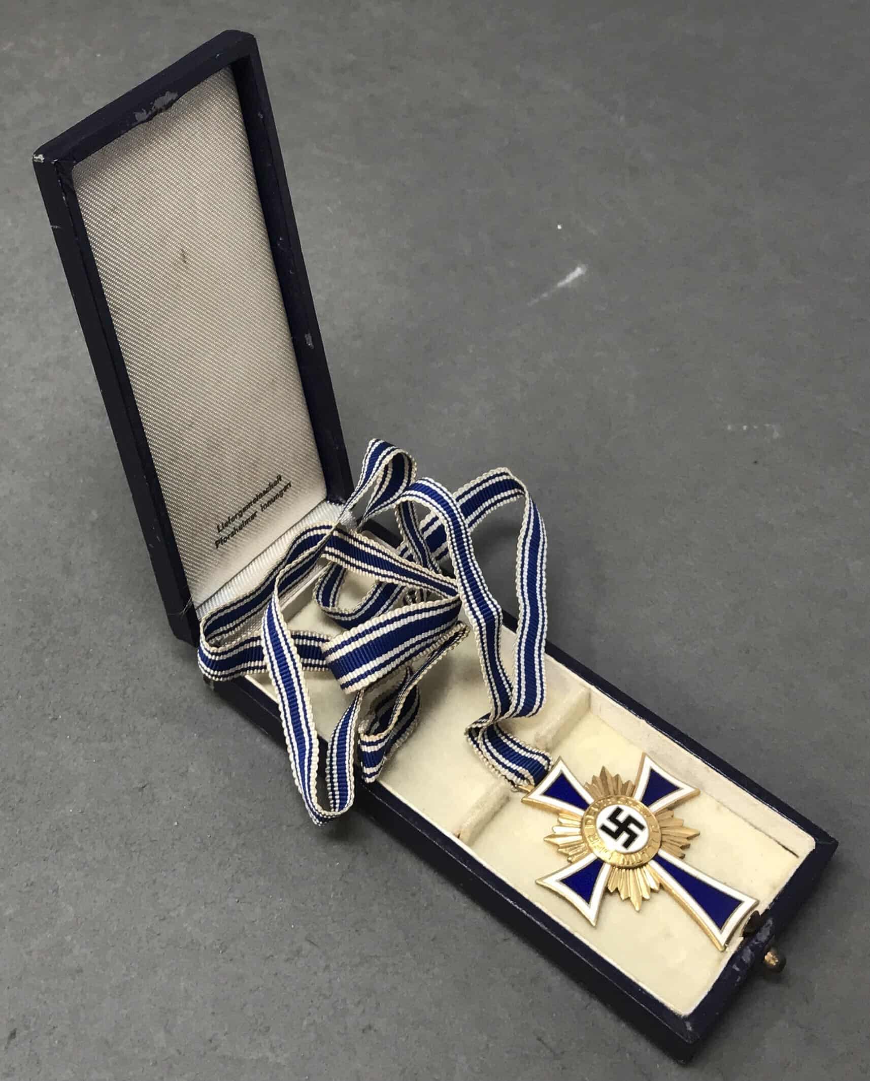 Gold-Worthy WWII German Mother's Cross - Museum Verified