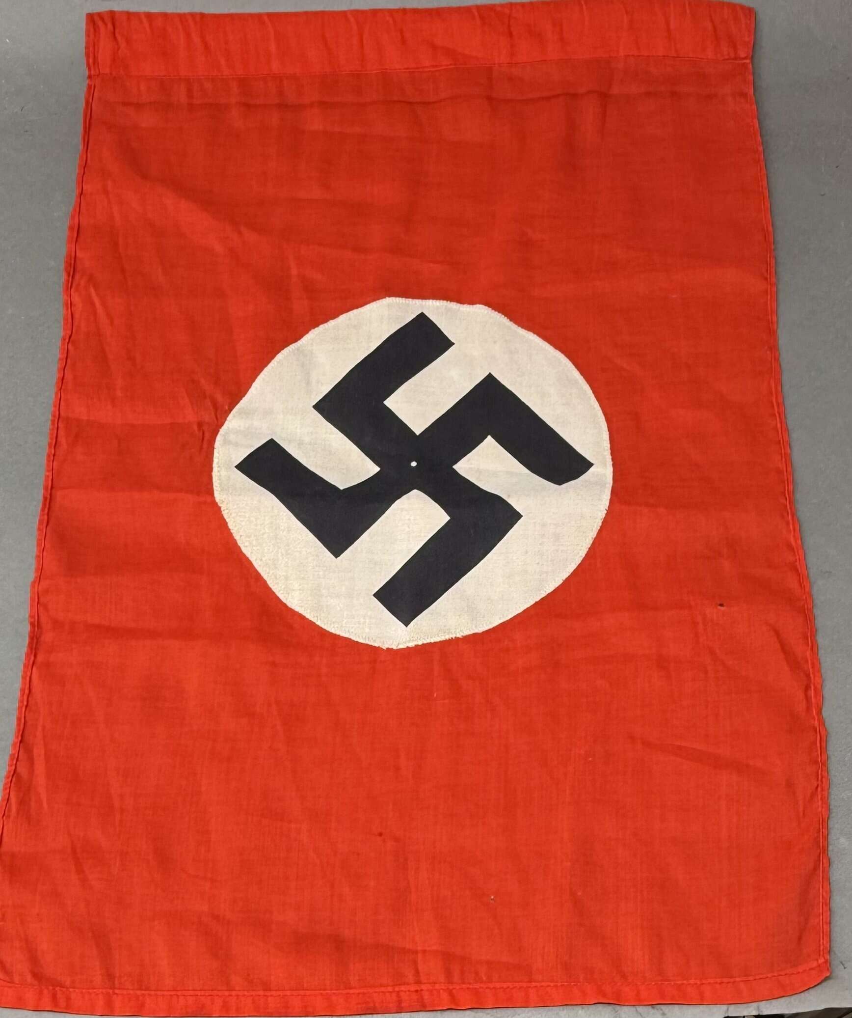 Original WWII NSDAP Flag 14x20 | Museum COA, Vet Bring-Back