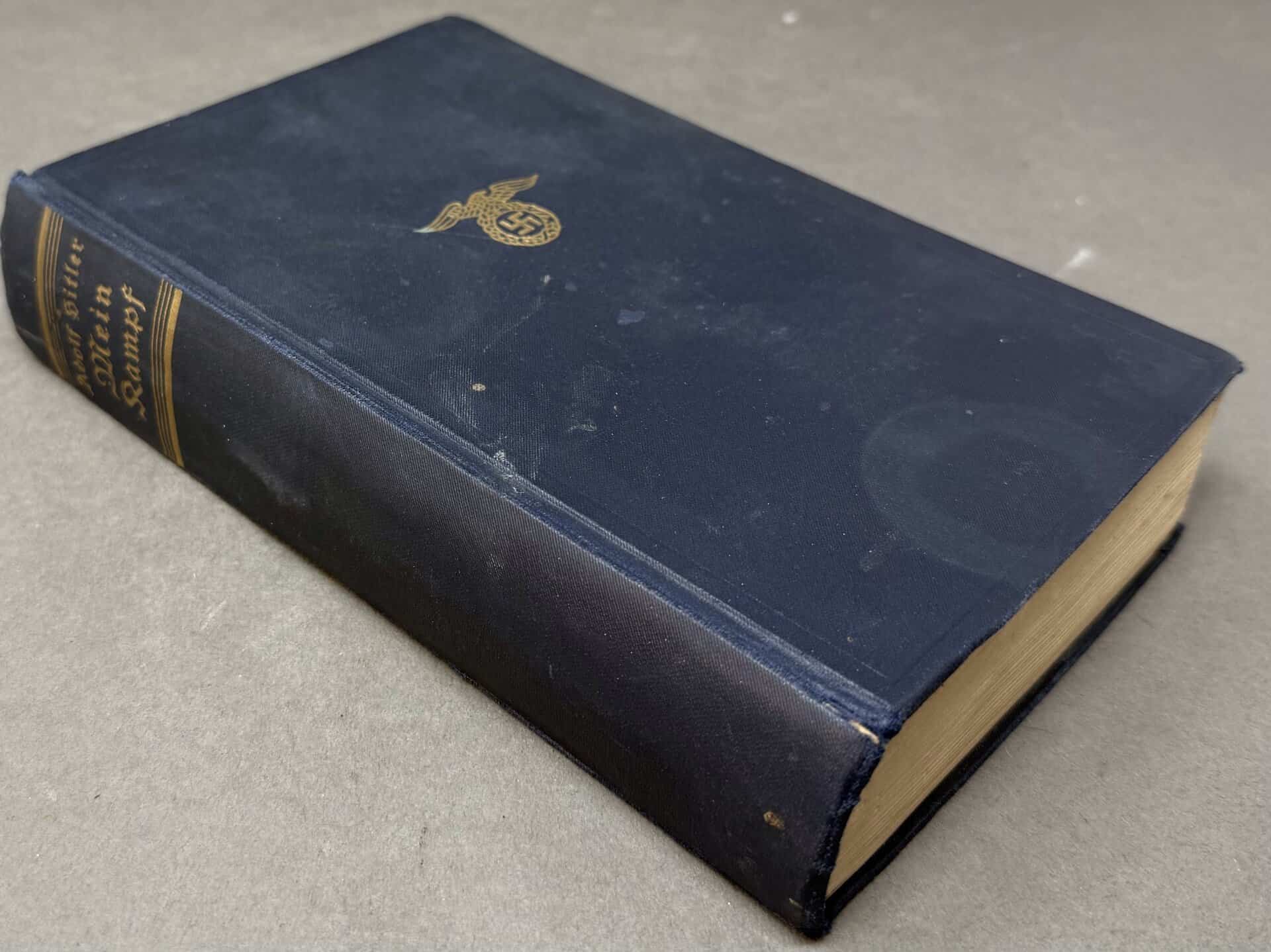 WWII German Mein Kampf Book Adolf Hitlers - Certified