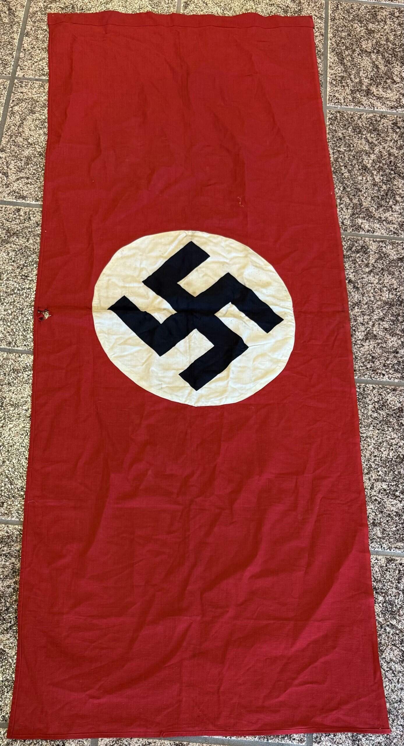 WWII German Nazi Party Flag – Gettysburg Museum Certified