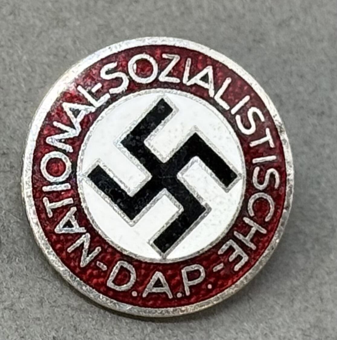 Original German NSDAP RZM Membership Badge – Gettysburg COA
