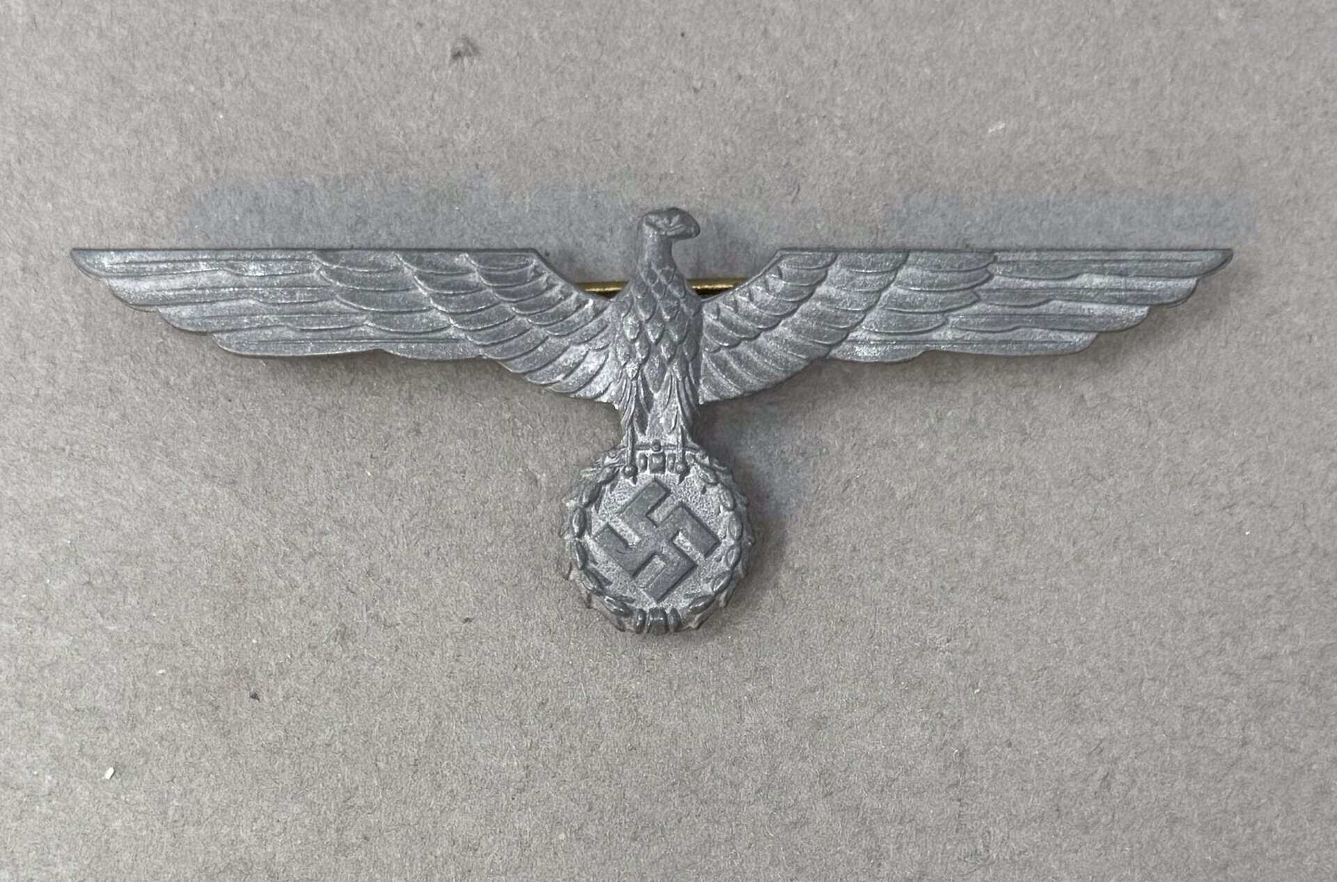 Rare WWII German Heer Officer Tunic Breast Eagle – COA