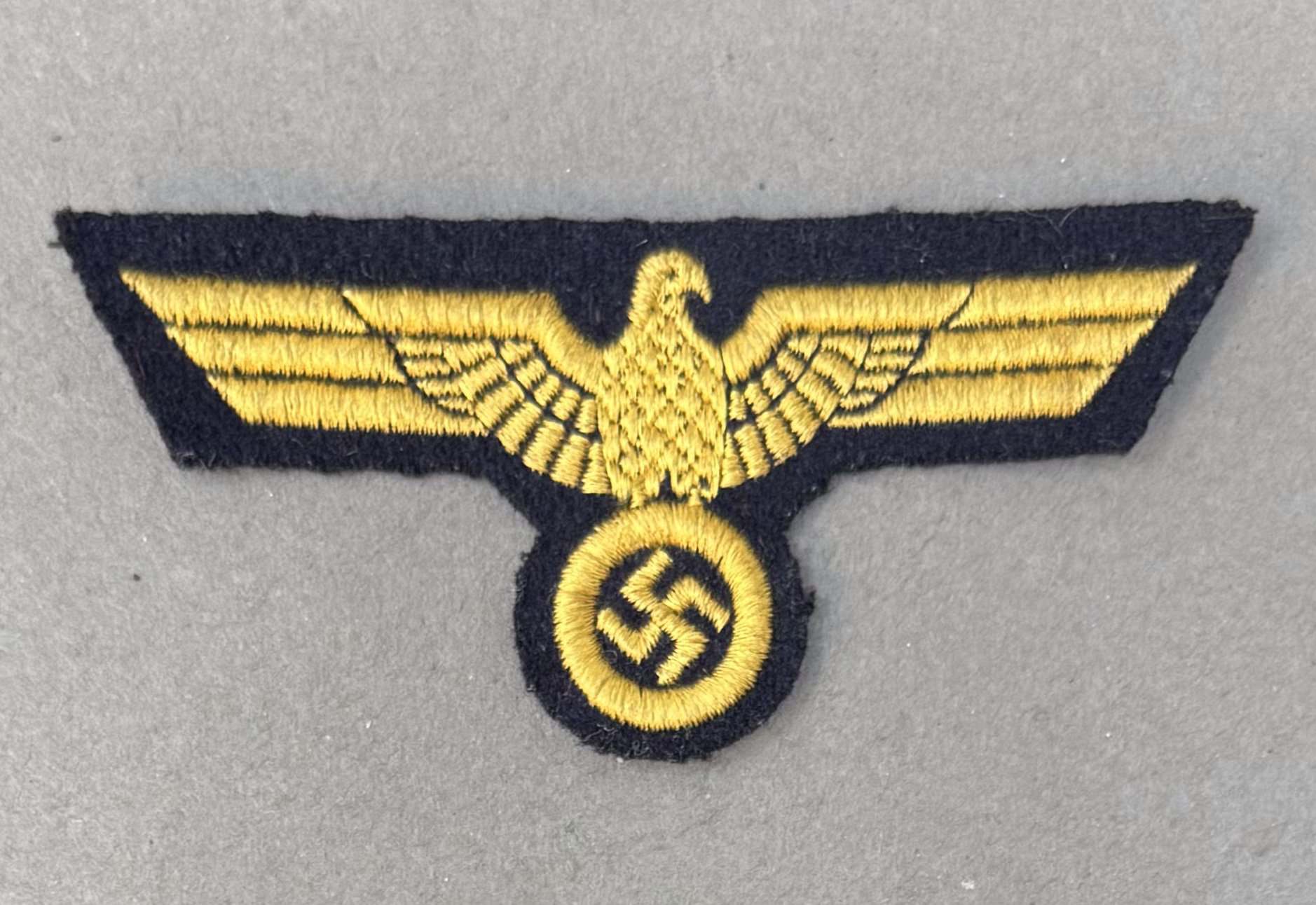Rare Original WWII German Navy EM/NCO Breast Eagle – COA