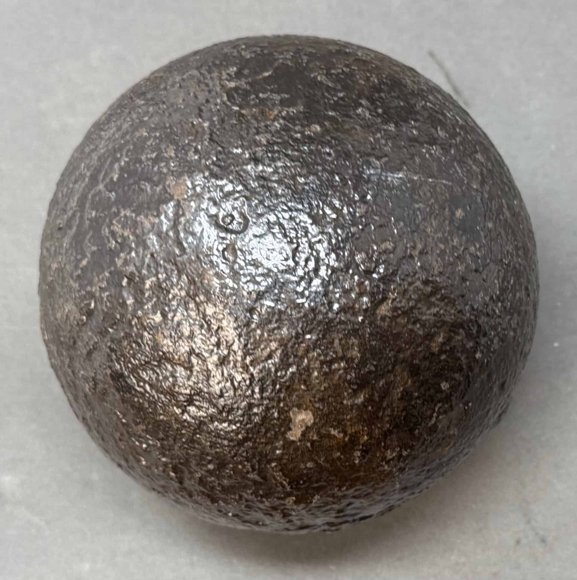 12lb Civil War Cannon Ball - Malvern Hill, Museum Certified