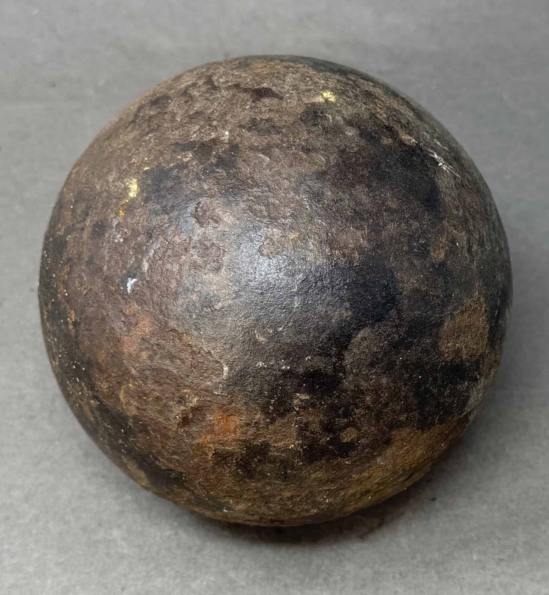 12lb Civil War Cannon Ball – Wilderness, VA | Gettysburg COA