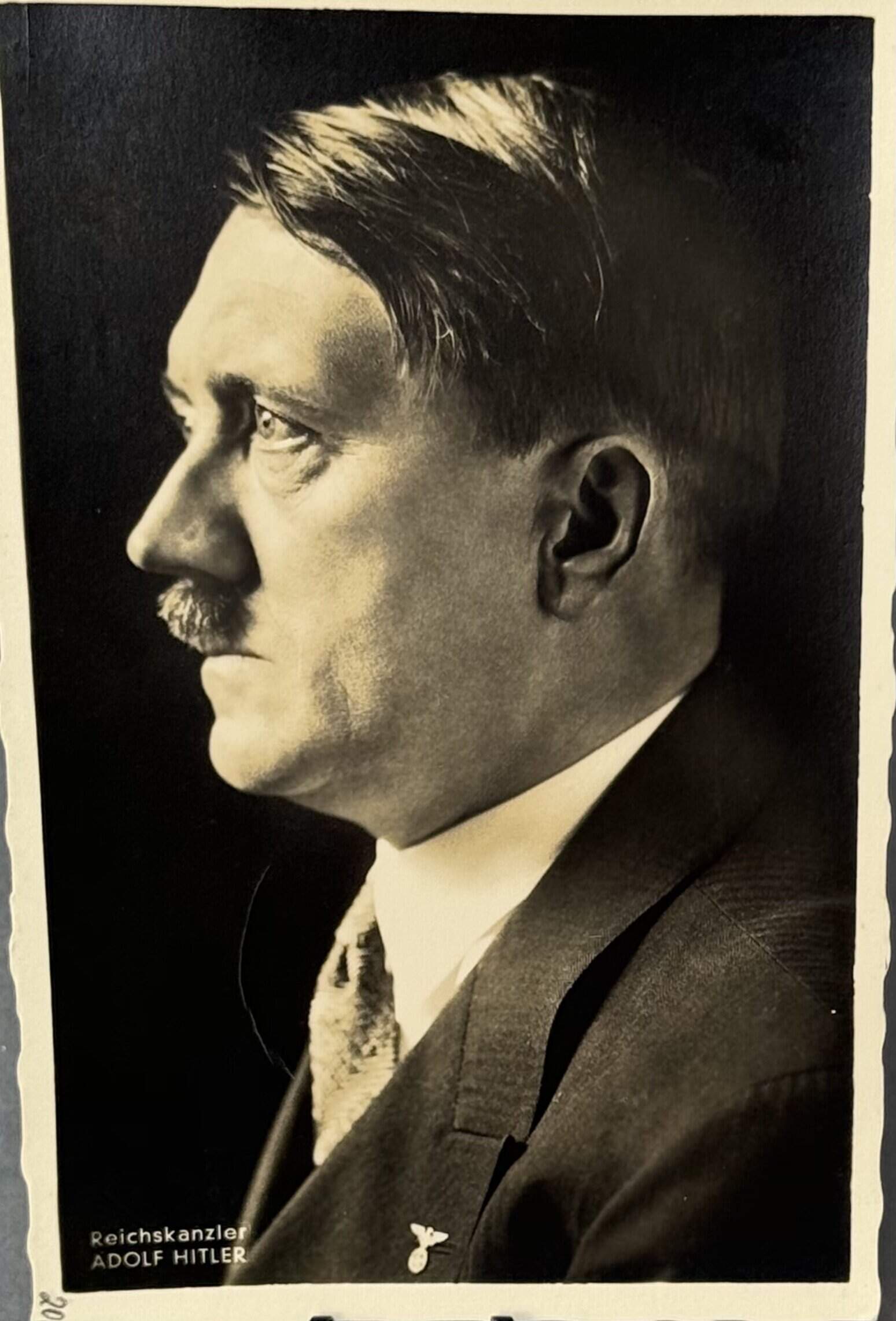 Rare 1933 Hitler Hoffmann Photo Postcard – Museum COA