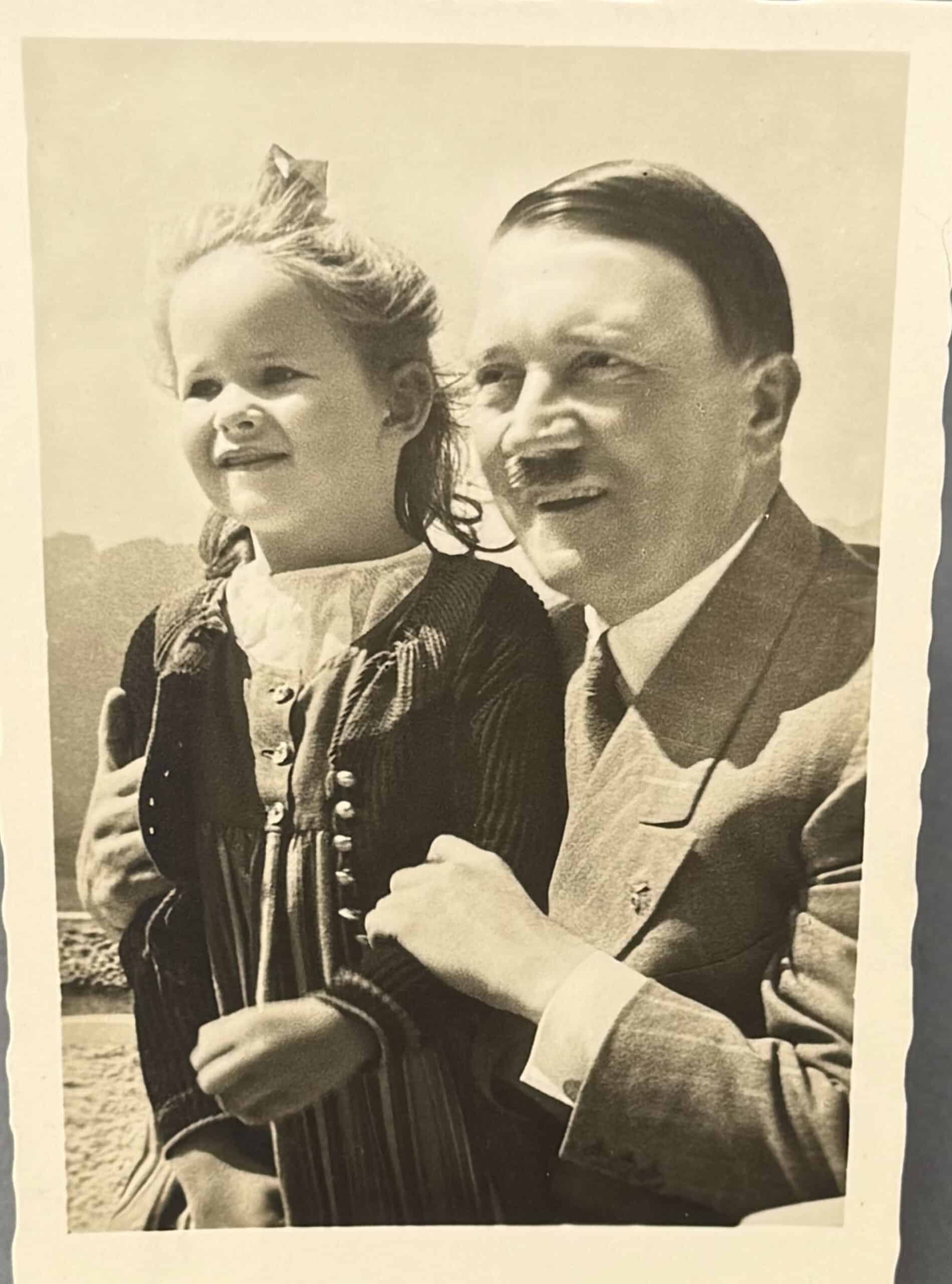 Original 1930s Hoffmann Photo: Rosa Nienau with Hitler