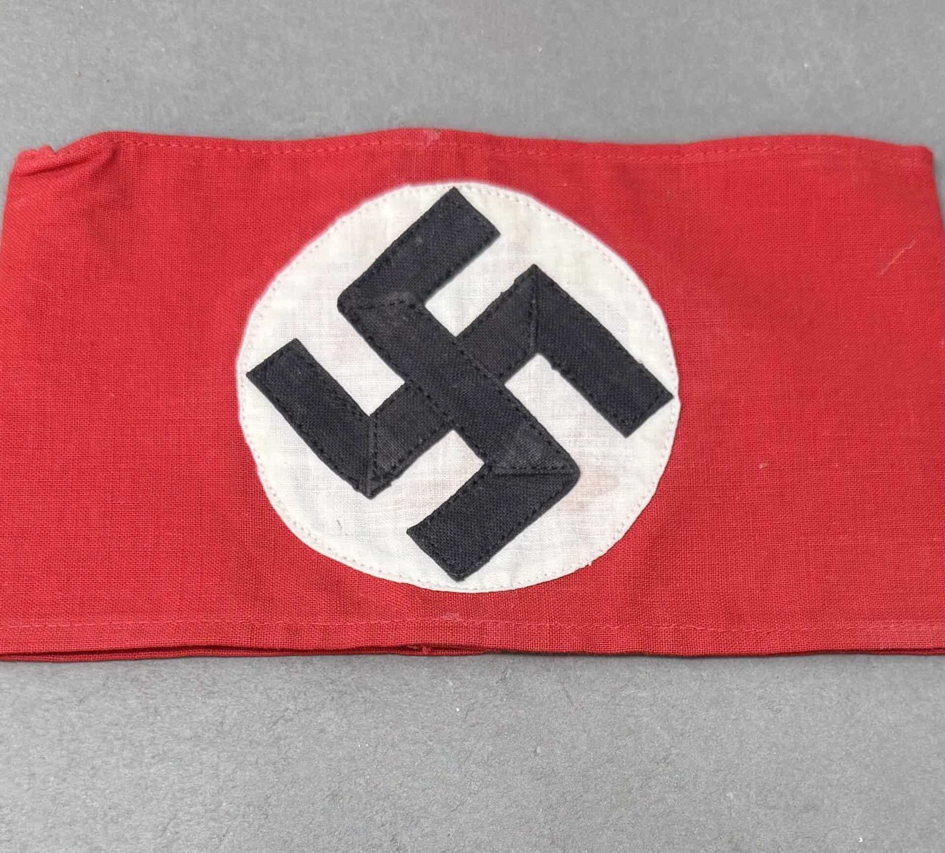 Rare WWII German Armband, Early Multi-Piece | Museum COA