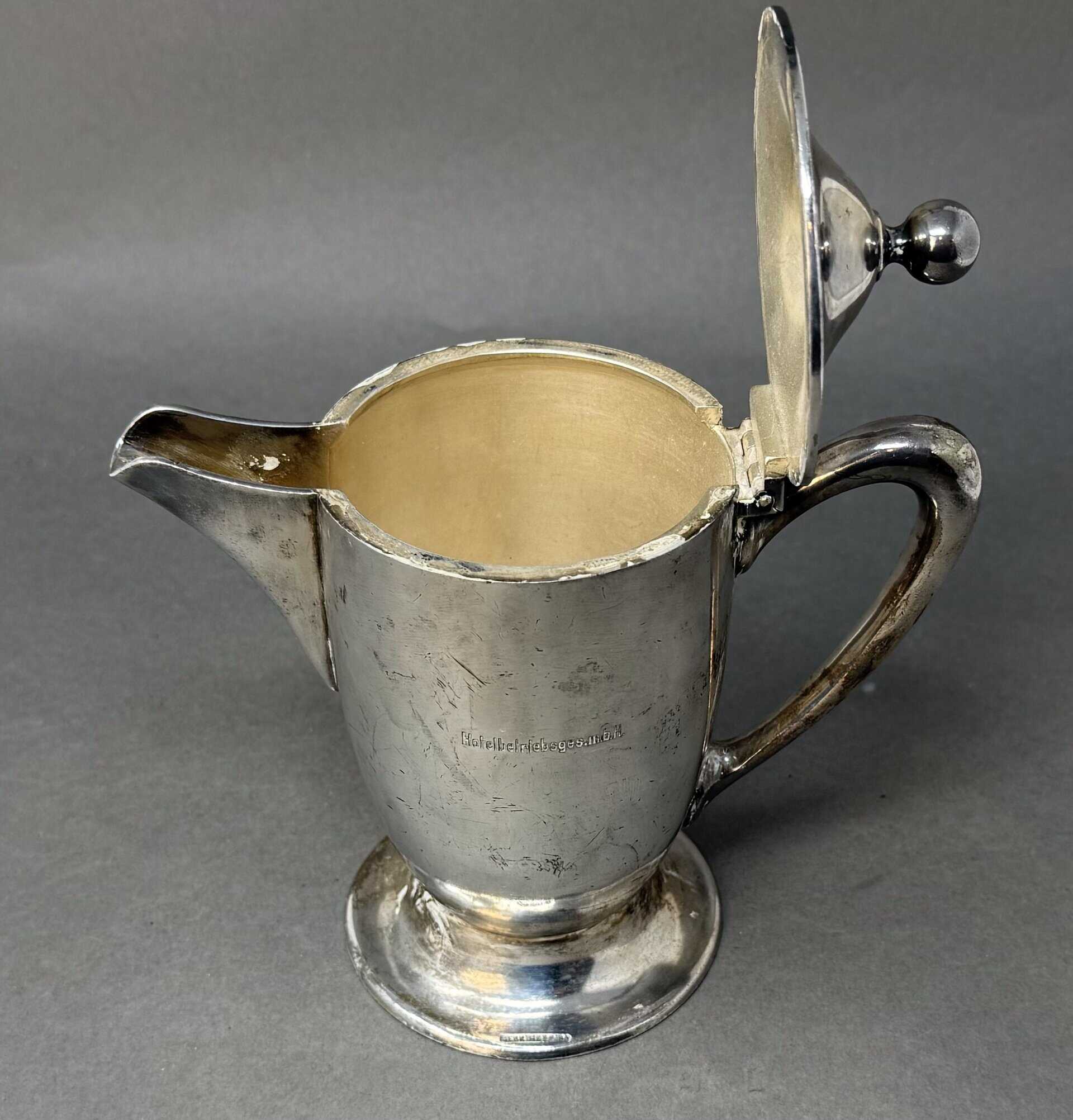 Rare Original WWII NSDAP Salzburger Hof Teapot - Vet COA
