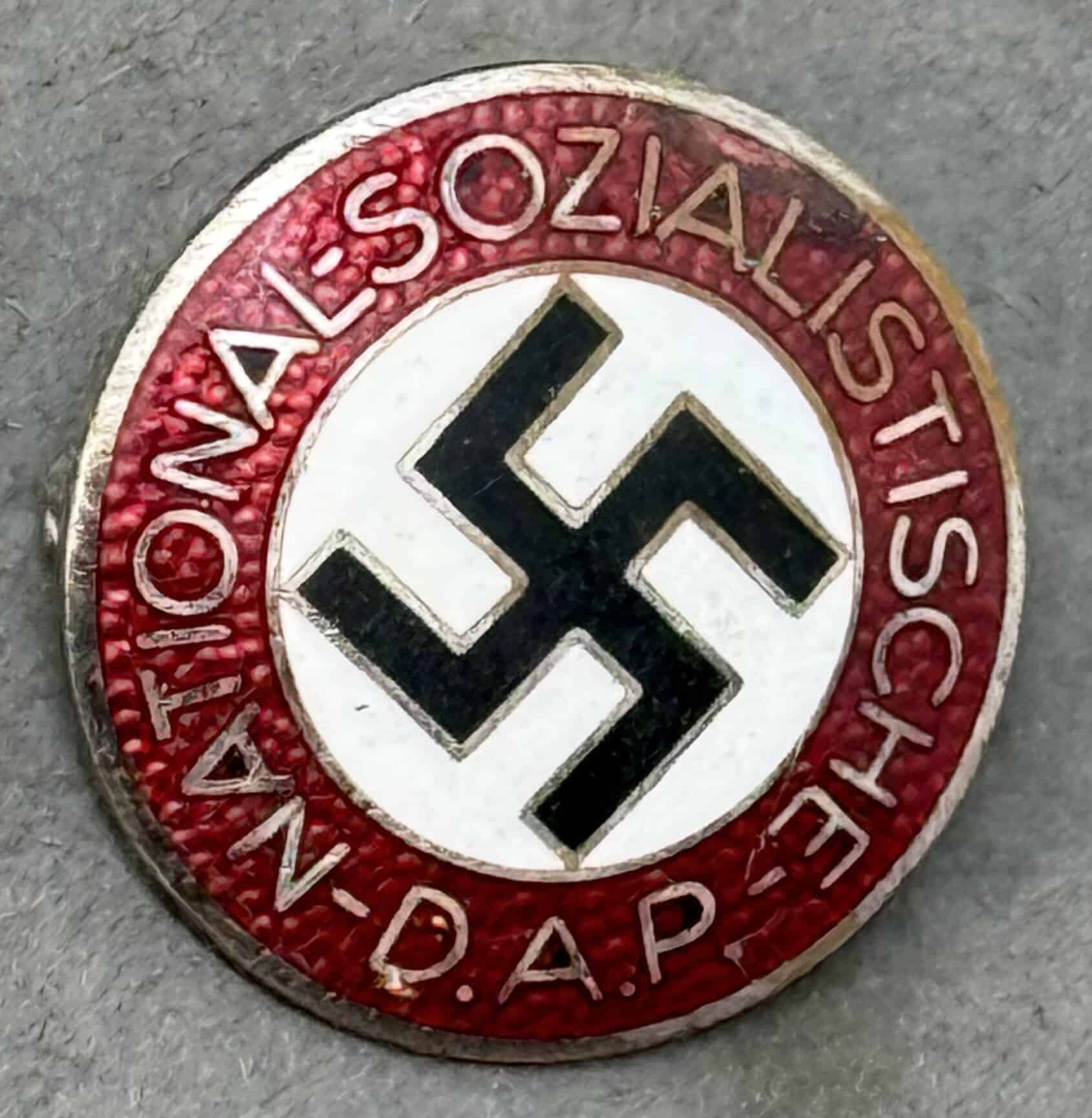 Rare German NSDAP RZM Membership Badge | Gettysburg COA