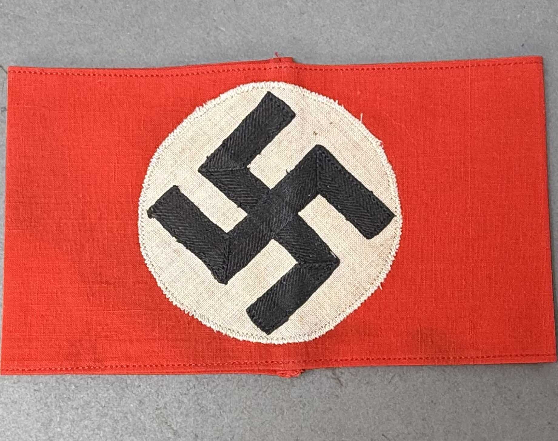 WWII German Armband Third Reich Nazi | Museum COA Certified