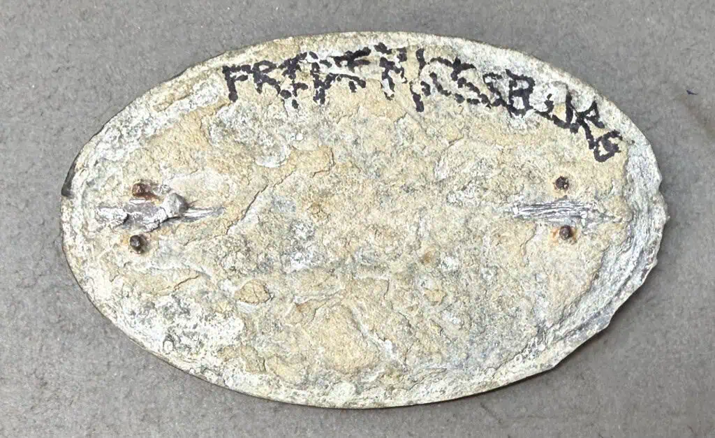 Excavated Civil War U.S. Box Plate – Petersburg | COA