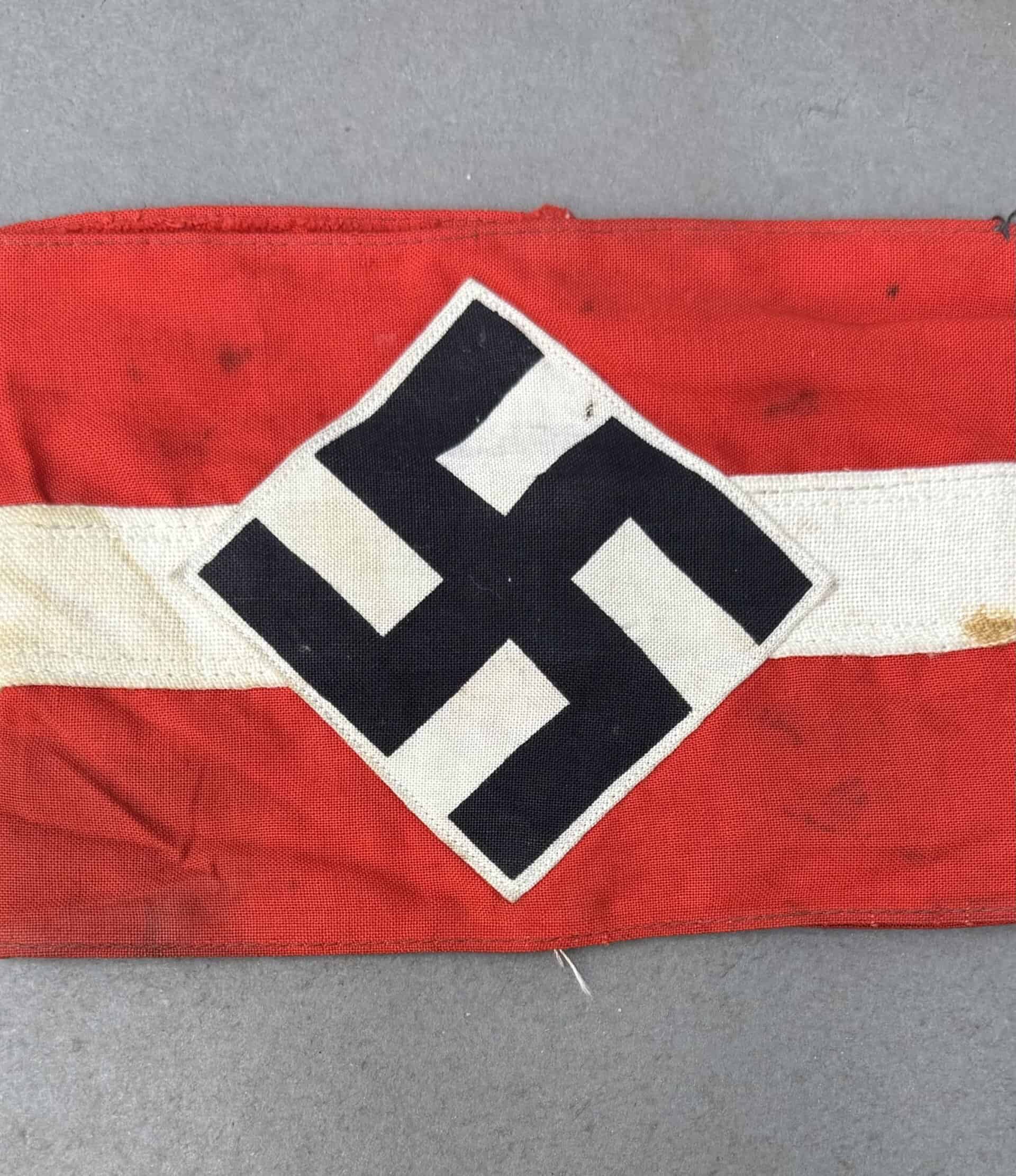 Third Reich Nazi HJ RZM Armband - Museum Certified