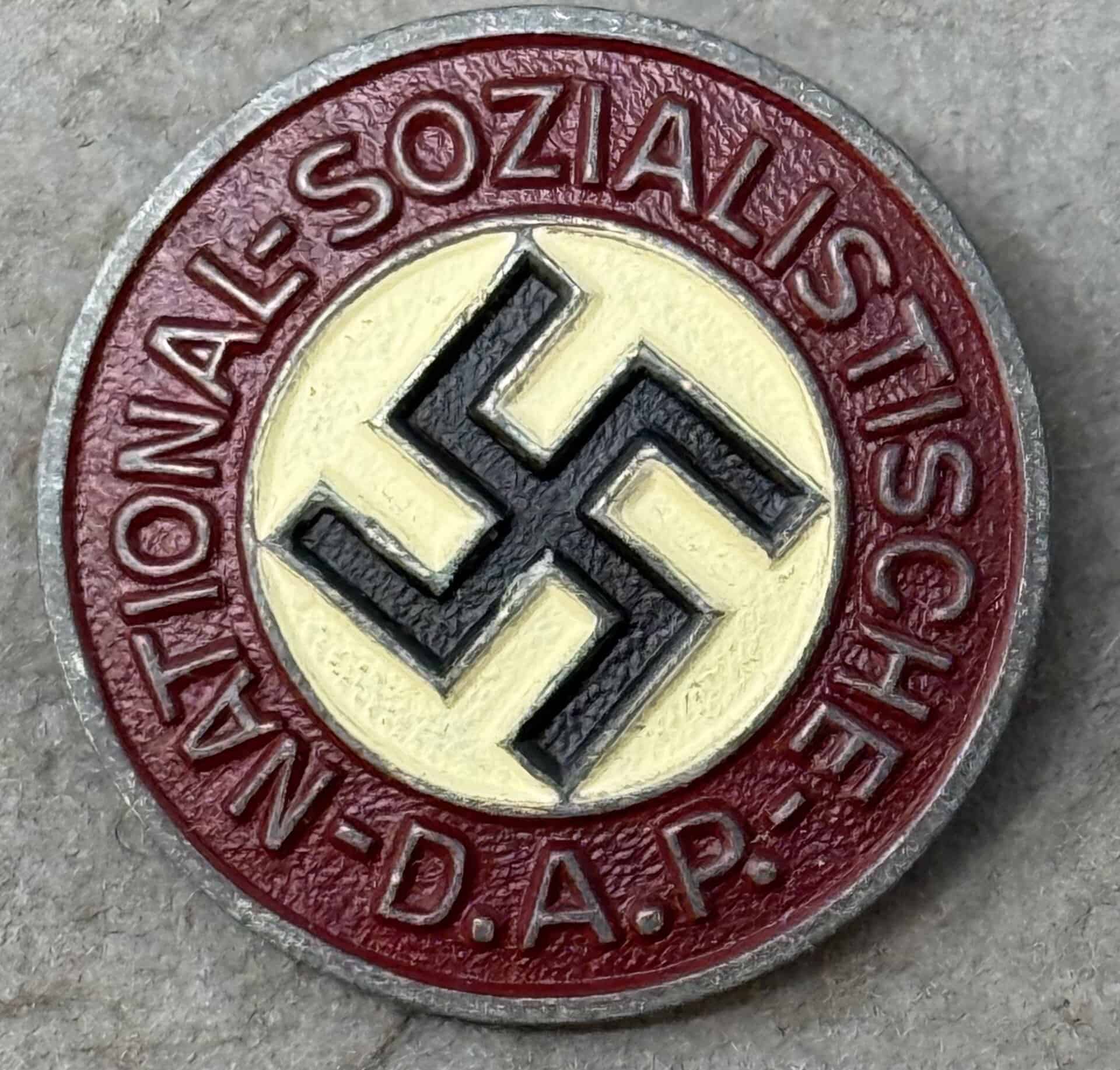 Rare NSDAP RZM Badge with COA | Gettysburg Museum