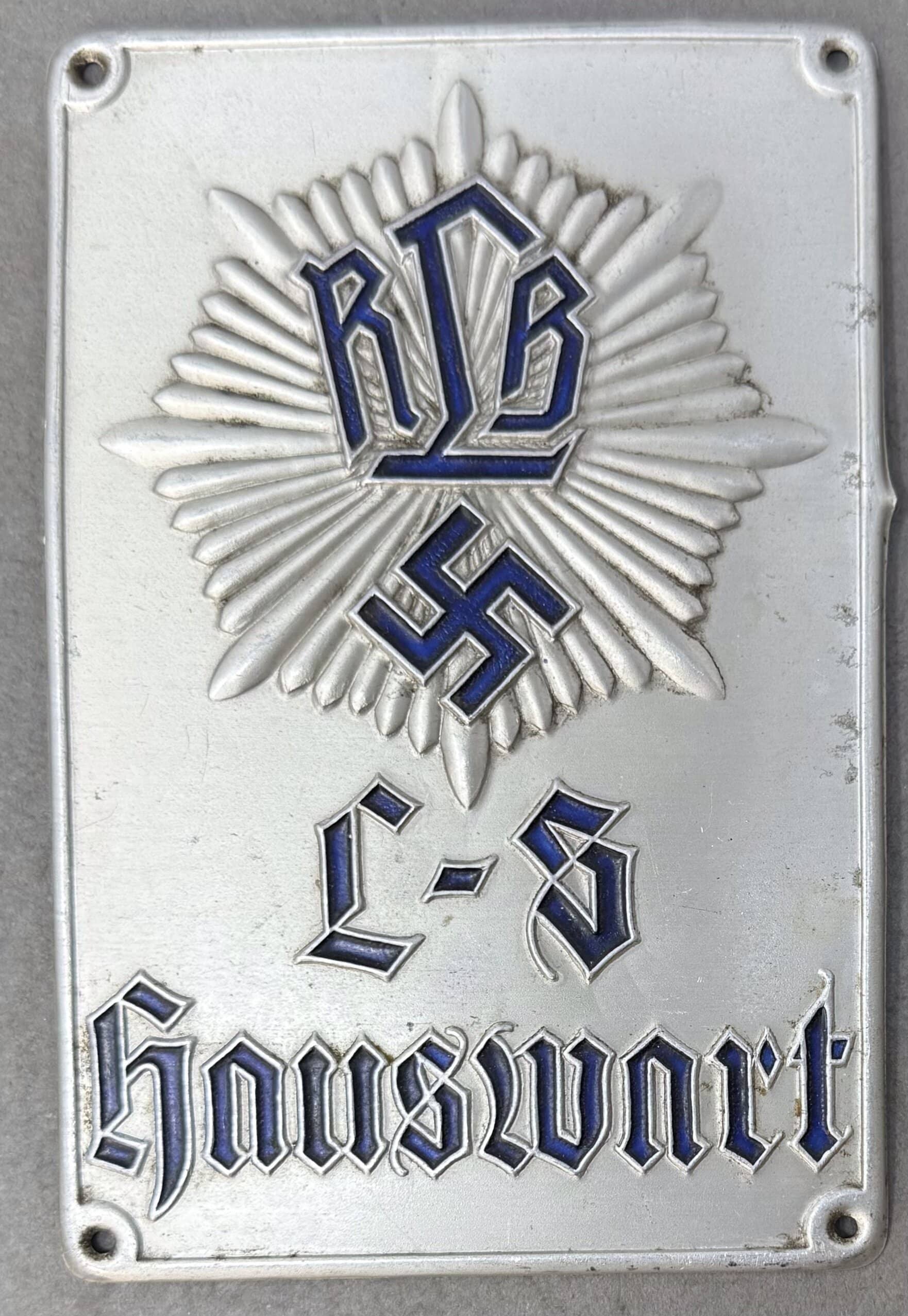 Buy WWII German ID Document Rlb | Museum COA Artifact
