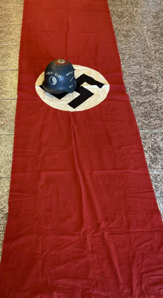 WWII German NSDAP Flag – Gettysburg Museum Certified