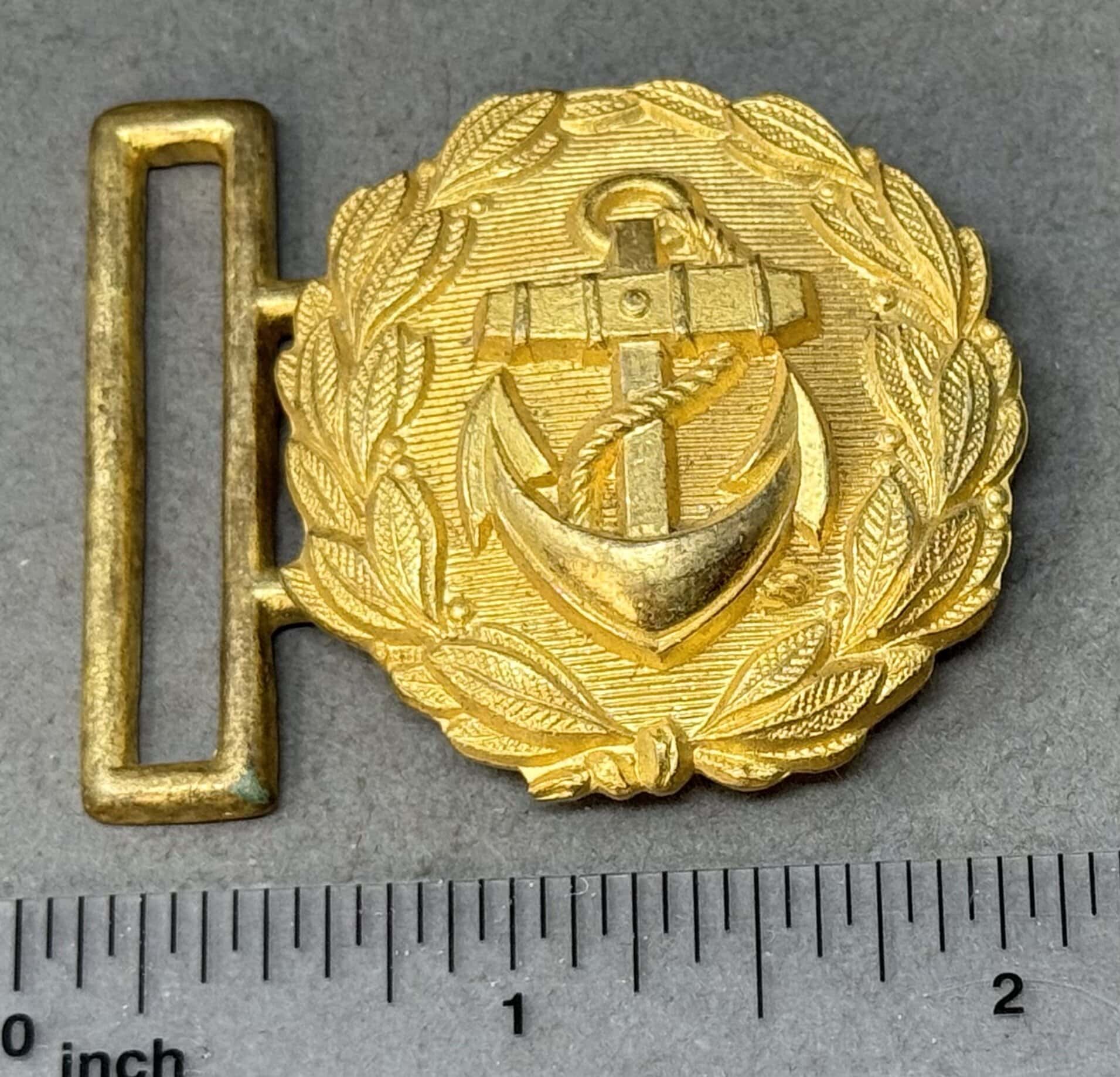 Buy WWII German Belt Buckle Navy | Museum COA Artifact