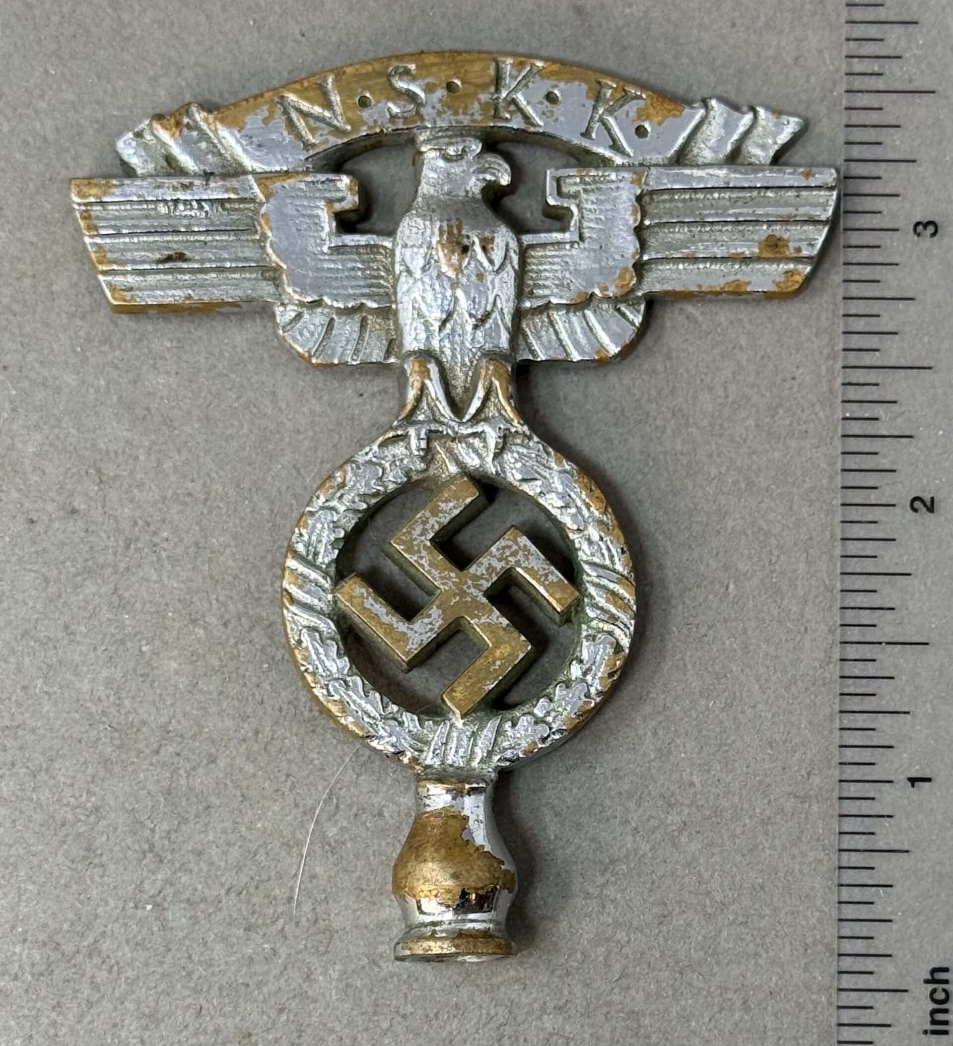 Original Third Reich NSKK Eagle Plaque | Gettysburg Museum