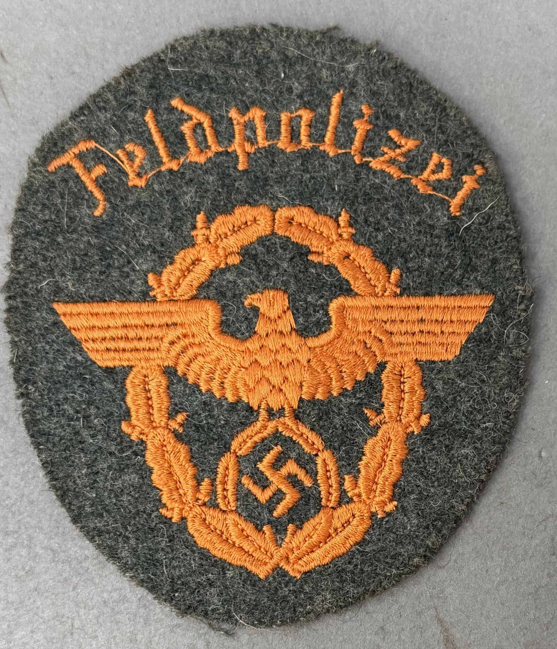 Authentic WWII German Eagle Badge Field | Museum COA