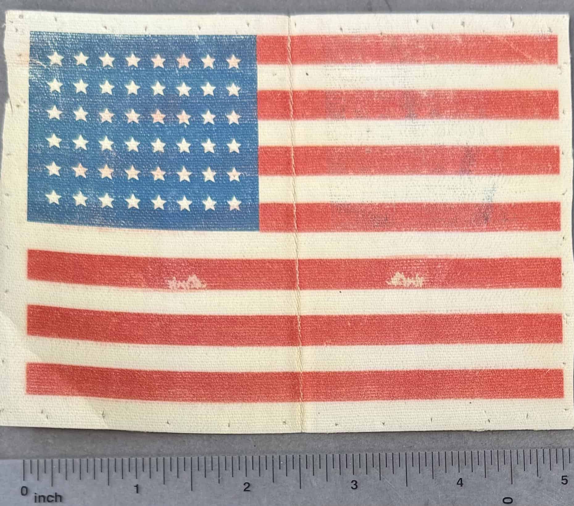 US Invasion Flag Armband Shoulder Patch - Museum COA