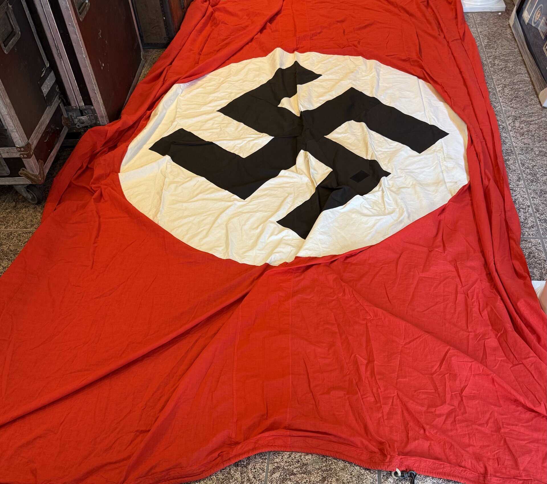 Buy WWII German Banner Garrison | Museum COA Artifact