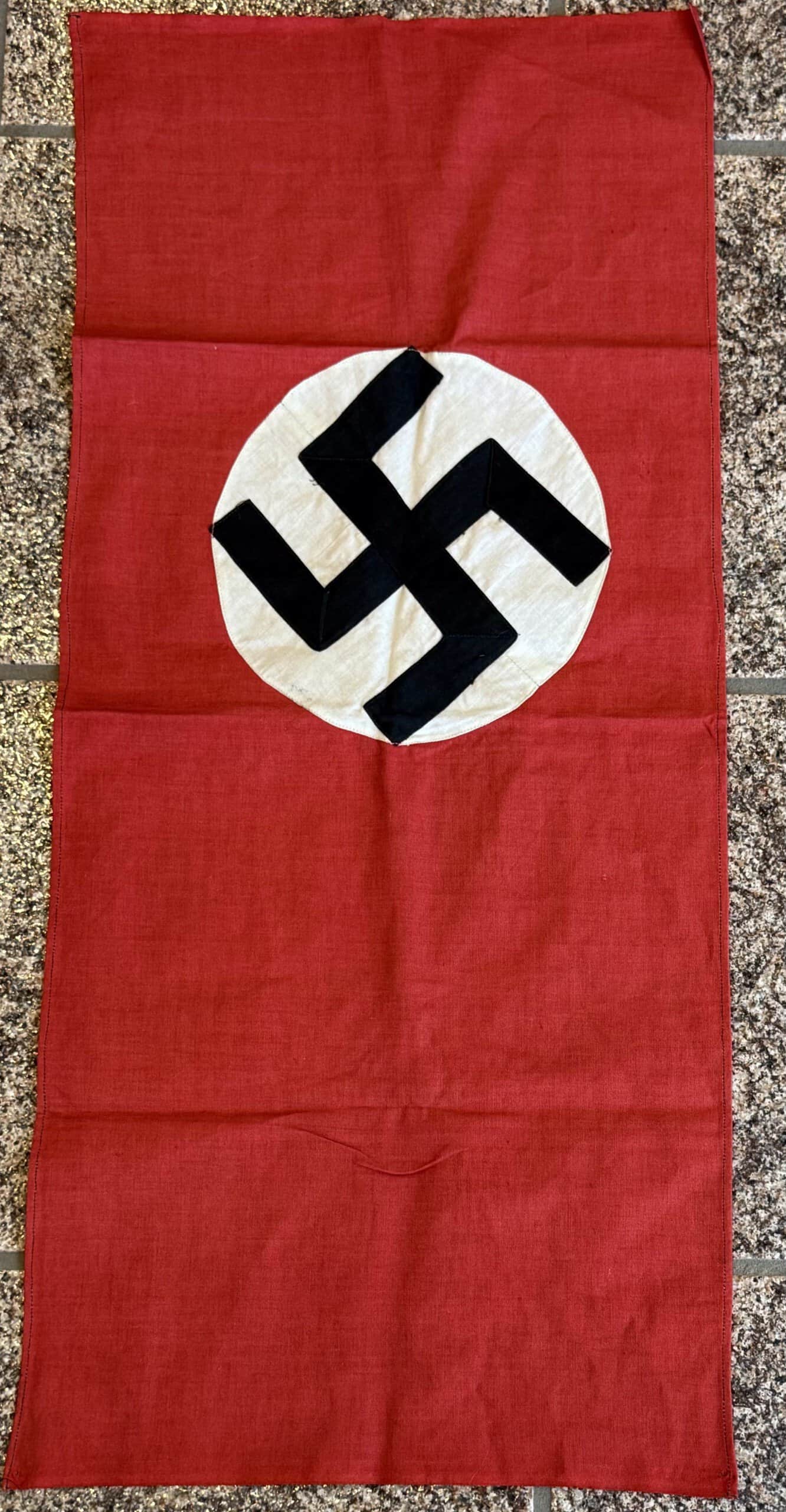 German NSDAP Flag - Authenticated Relic - Gettysburg COA