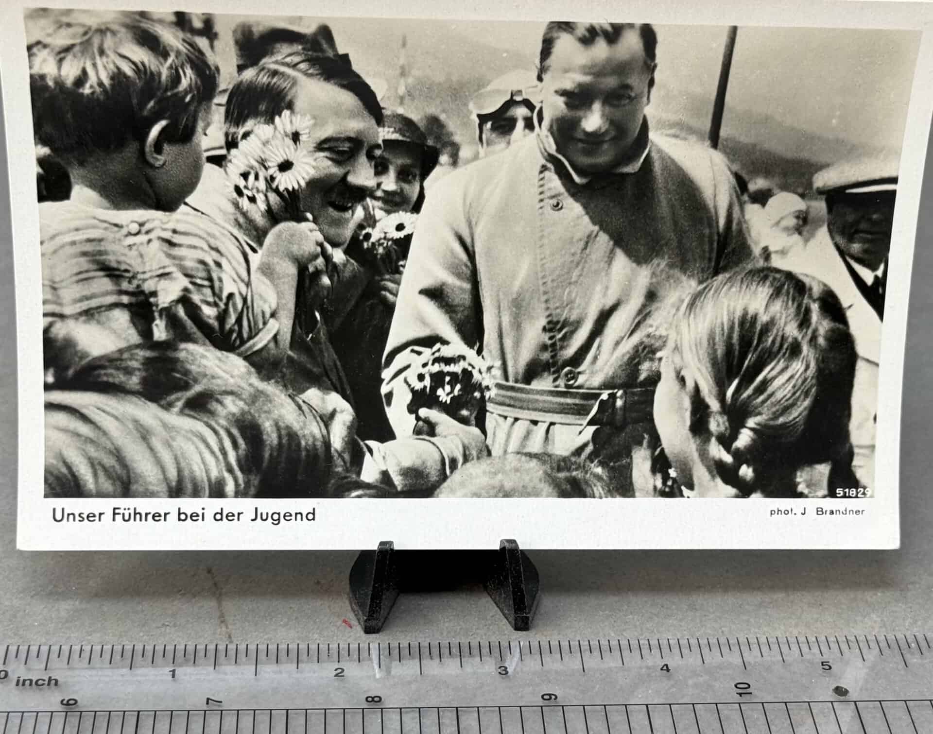 WWII Adolf Hitler Photo - Museum Auth. - Gettysburg COA